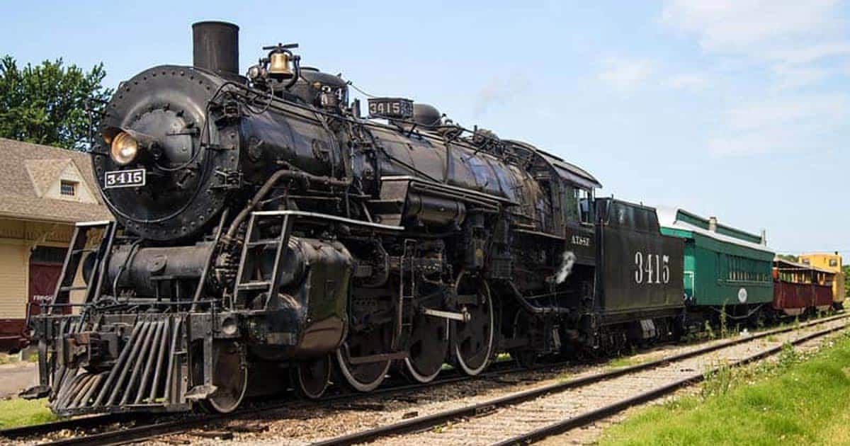 Santa Fe #3415, Traveling The Abilene & Smoky Valley | Steam Giants