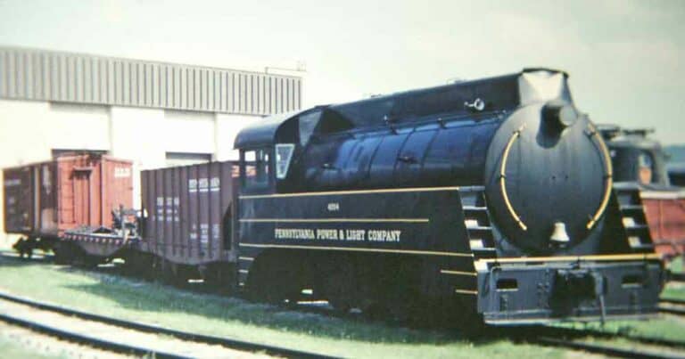 Pennsylvania Power & Light #4094, Largest Fireless Steam Locomotive ...